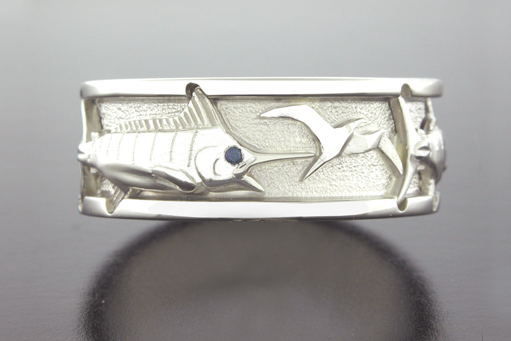 Grand Slam Ring (Blue Marlin & Friget Bird Shown)