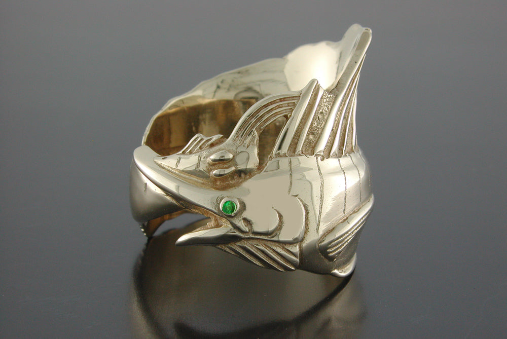 Large Sailfish Wrap Ring
